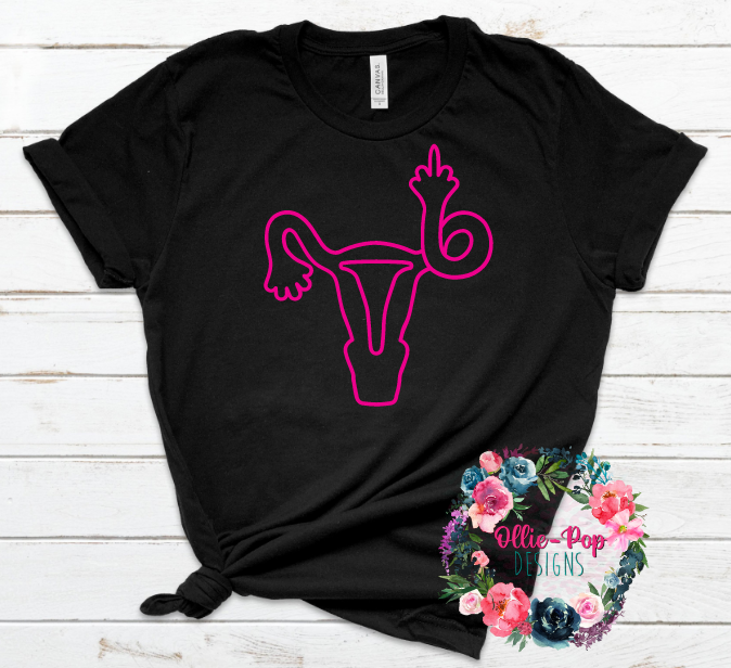 Uterus Middle Finger – Ollie-Pop Shop
